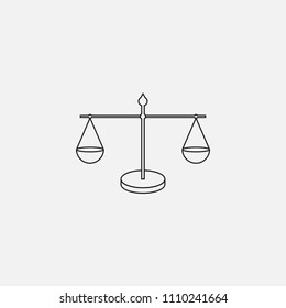 Balance Icon Template Design Stock Vector (Royalty Free) 1110241664 ...