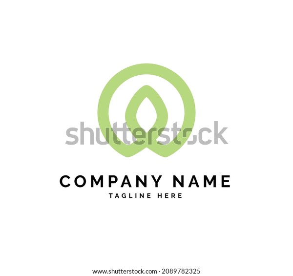 Balance Life Leaf Logo Concept Stock Vector (Royalty Free) 2089782325 ...