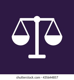 Balance Outline Icon Stock Vector (Royalty Free) 435644857 | Shutterstock