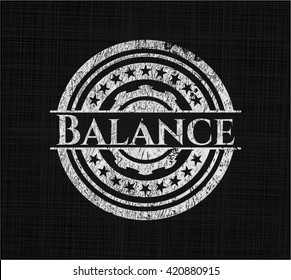 Balance Written On Chalkboard Stock Vector (Royalty Free) 420880915 ...