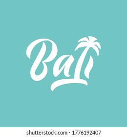 Goa Hand Written Lettering Palm India Stock Vector (Royalty Free ...
