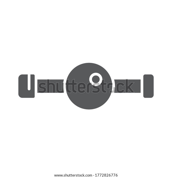 Ball Gag Vector Icon Symbol Isolated Stock Vector (Royalty Free ...