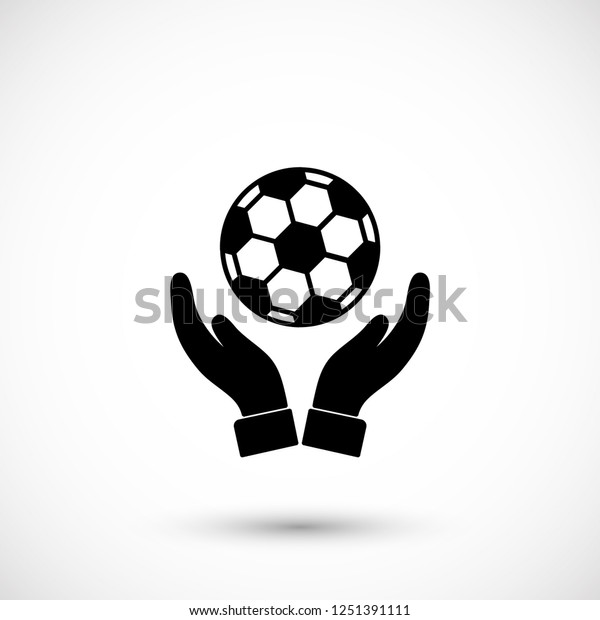 Ball Hand Icon Stock Vector (Royalty Free) 1251391111 | Shutterstock
