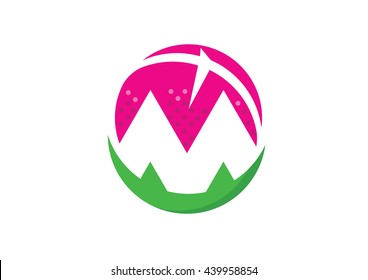 394 M ball logo Images, Stock Photos & Vectors | Shutterstock