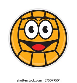 Ball Symbol Cartoon Vector Logo Stock Vector (Royalty Free) 375079504 ...