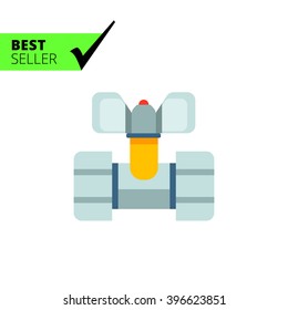 Ball Valve Icon Stock Vector (Royalty Free) 396623851 | Shutterstock