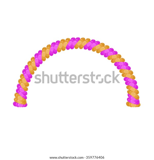 Balloon Arches Vector Stock Vector (Royalty Free) 359776406 | Shutterstock