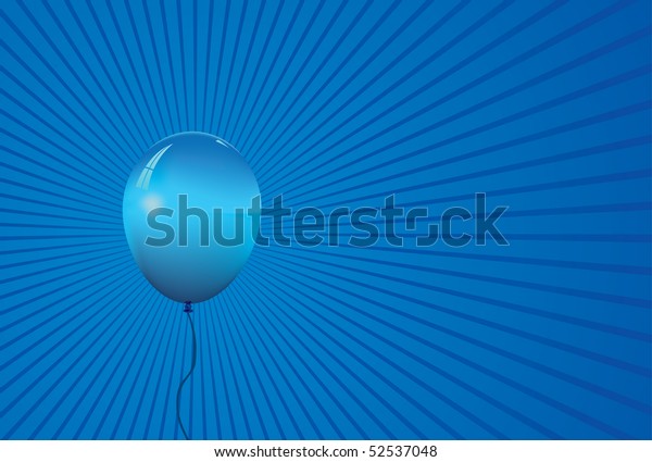 Balloon Centre Focal Point Stock Vector (Royalty Free) 52537048 ...