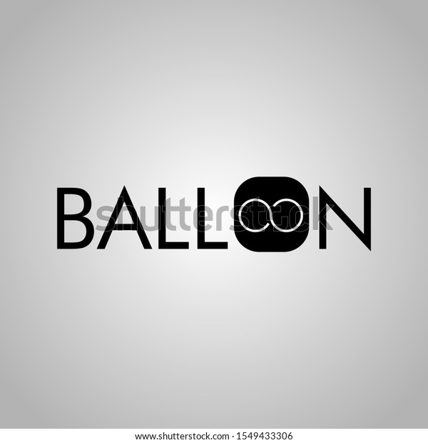 Balloon Logo Design Infinite Icon Stock Vector (Royalty Free ...