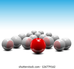 Balls Vector Perspective Isolated On Background: vector de stock (libre ...