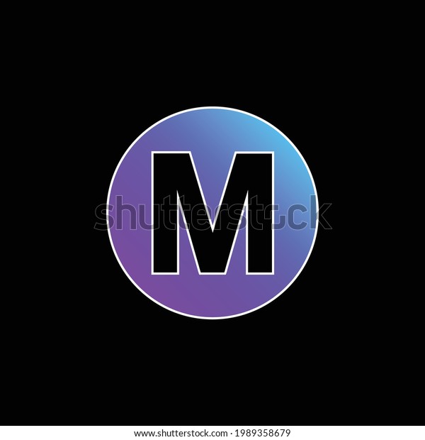 Baltimore Metro Logo Symbol Blue Gradient Stock Vector (Royalty Free ...