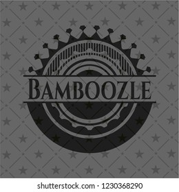 Bamboozle Dark Icon Emblem: vector de stock (libre de regalías ...