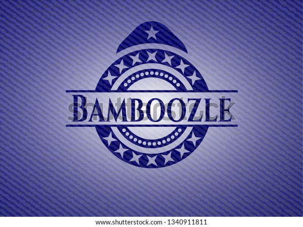 Bamboozle Emblem Jean High Quality Background Stock Vector (Royalty ...