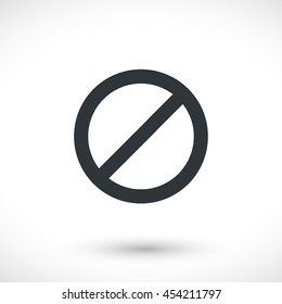 Ban Vector Icon Graphic Symbol Your Stock Vector (Royalty Free ...