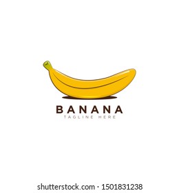 Cute Banana Logo Banana Icon Stock Vector (Royalty Free) 1522407182