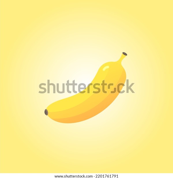 Banana Simple Illustration Vector Image Stock Vector (Royalty Free ...