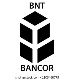 Bancor Bnt Crypto Currency Logo Symbol Stock Vector (Royalty Free ...