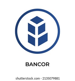 Bancor Cryptocurrency 토큰 아이콘. BNT 토큰 스톡 벡터(로열티 프리) 2135079881 ...