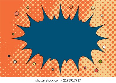 Bang Bubble Balloon Boom Background Banner Stock Vector (Royalty Free ...