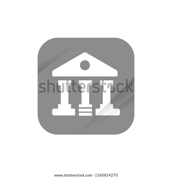 Bank App Icon Stock Vector (Royalty Free) 1360814270 | Shutterstock
