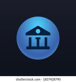 Bank App Icon Button Stock Vector (Royalty Free) 1837428790 | Shutterstock