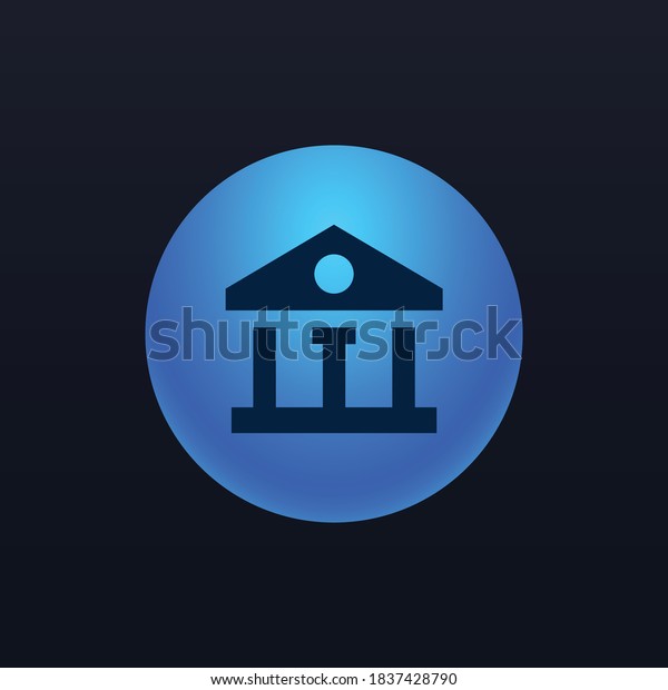 Bank App Icon Button Stock Vector (Royalty Free) 1837428790 | Shutterstock