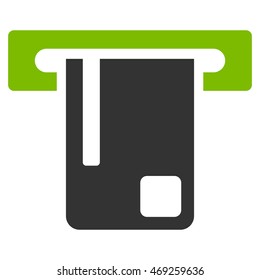 Bank Atm Icon Vector Style Bicolor Stock Vector (Royalty Free ...