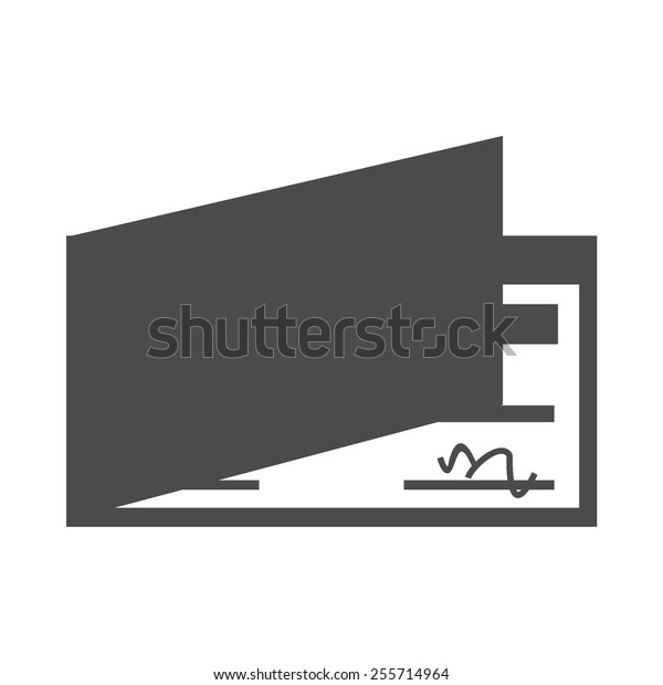Bank Book Vector Image Be Used Stock Vector (Royalty Free) 255714964 ...