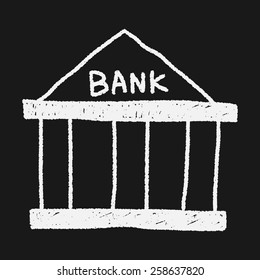 Bank Doodle Drawing Stock Vector (Royalty Free) 258637820 | Shutterstock