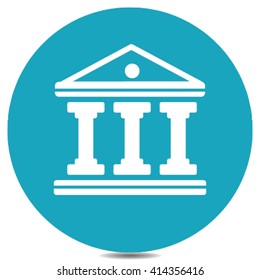 829 3 pillars icon Images, Stock Photos & Vectors | Shutterstock