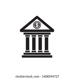 Bank Icon Symbol Vector Eps 10 Stock Vector (Royalty Free) 1408594727 ...