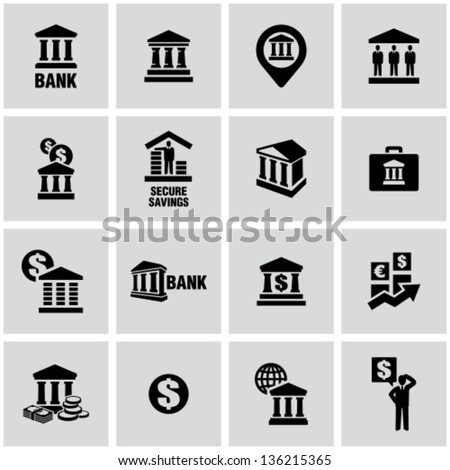 Bank Icons Stock-Vektorgrafik (Lizenzfrei) 136215365 – Shutterstock