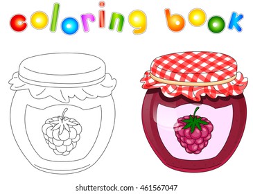 1,854 Jam coloring book Images, Stock Photos & Vectors | Shutterstock