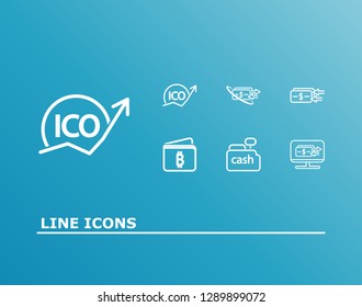 Money Transfer Icon Set Bribery Corruption Stock Illustration ...