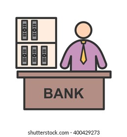 Banker Stock Vector (Royalty Free) 400429273 | Shutterstock