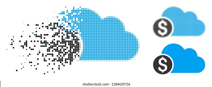 Banking Cloud Icon Fragmented Pixelated Halftone Stock Vector (Royalty ... Banking Cloud Icon Fragmented Pixelated Halftone Stock Vector (Royalty ...