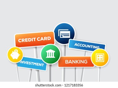 Retail Signboard Concept Stock Vector (Royalty Free) 1217125669 ...