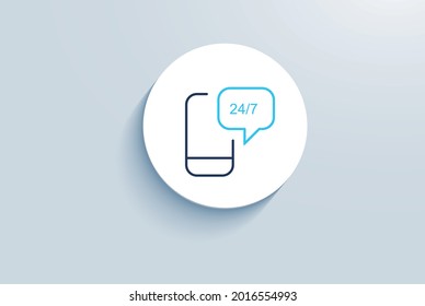 Banking Services Available Anytime Everywhere Stock Vector (Royalty ...