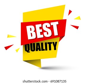 Banner Best Quality Stock Vector (Royalty Free) 691087135 | Shutterstock