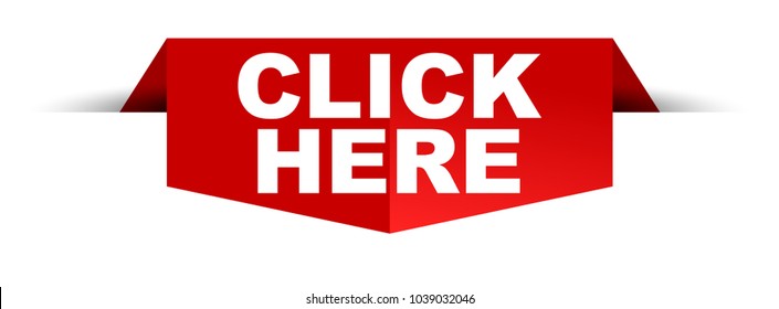 Banner Click Here Stock Vector (Royalty Free) 1039032046