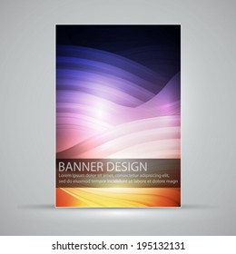 Template Design Cover Banner A4 Size: เวกเตอร์สต็อก (ปลอดค่าลิขสิทธิ์ ...