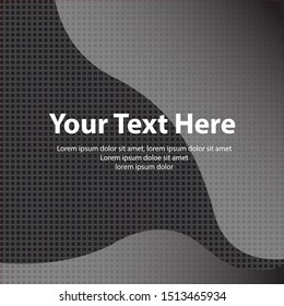 Banner Design Black Color Eps10 Stock Vector (Royalty Free) 1513465934 ...
