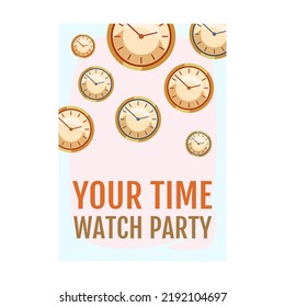 5,322 Watch flyer Images, Stock Photos & Vectors | Shutterstock