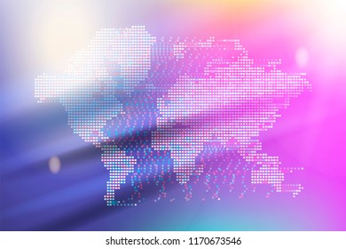 Banner Global Digital Communications Abstract World Stock Vector ...