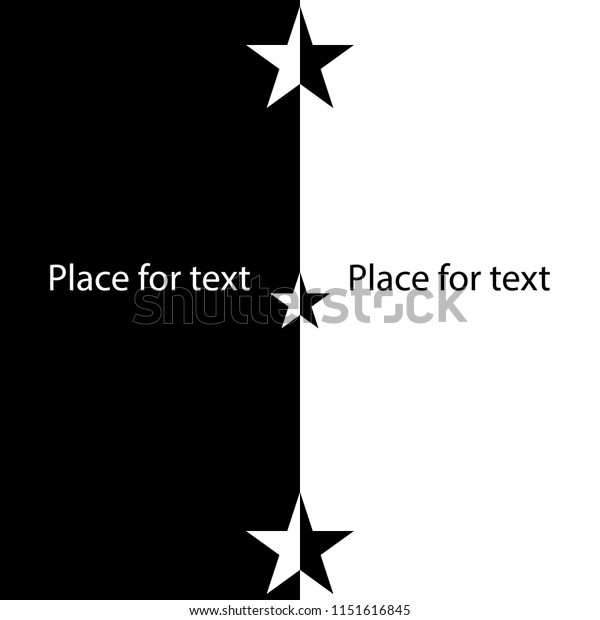Banner Gothic Style Template Black White Stock Vector (Royalty Free ...