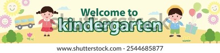 Welcome To Kindergarten Clipart | Free download on ClipArtMag