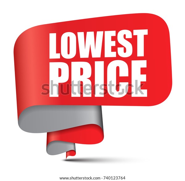 Banner Lowest Price Stock Vector (Royalty Free) 740123764 | Shutterstock
