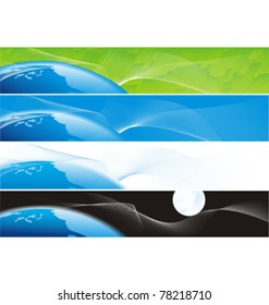 Banner Planet Stock Vector (Royalty Free) 78218710 | Shutterstock