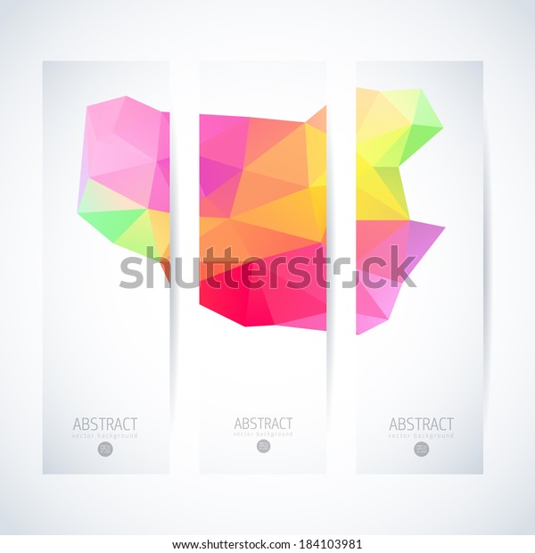 Banner Right Banner Vector Set Where: เวกเตอร์สต็อก (ปลอดค่าลิขสิทธิ์ ...