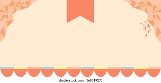 Banner Template Triangle Style Stock Vector (Royalty Free) 368519270 ...